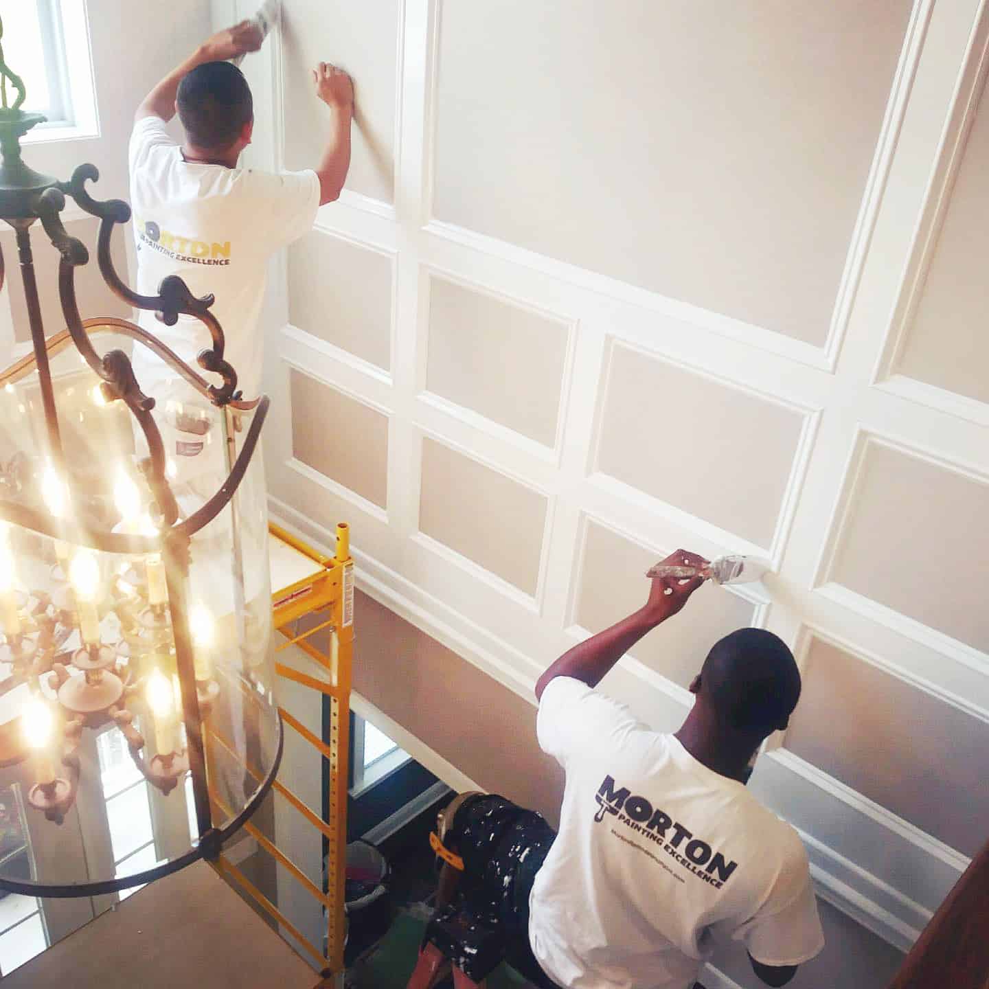 High Work Interior Painting - MORTON Painting Contractor and Cabinet ...